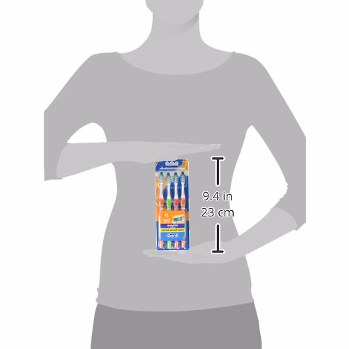 Oral-B Deep Clean Toothbrush, Soft, 4 Count