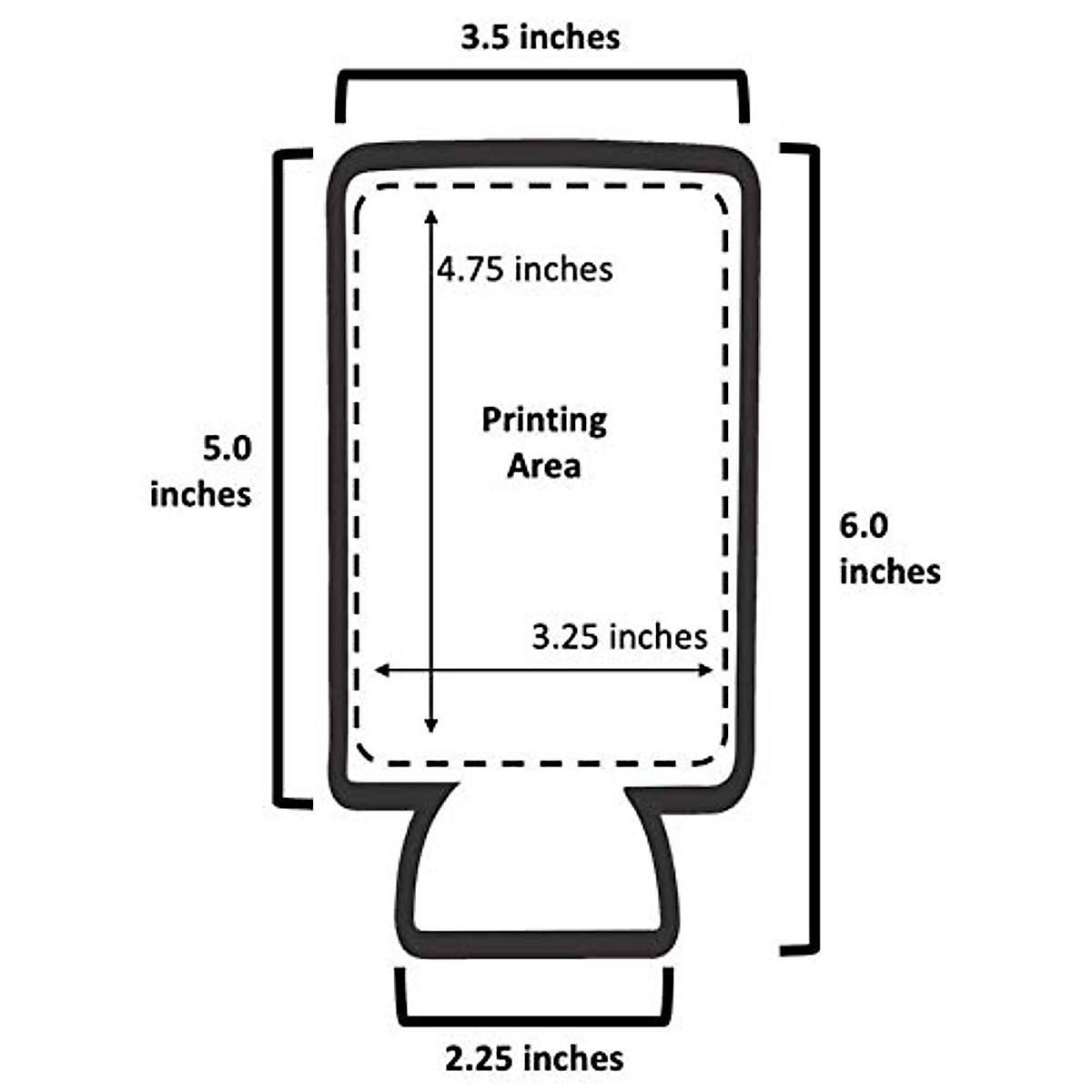 TahoeBay Slim Can Coolers - Blank Neoprene Beer Sleeves (Red)