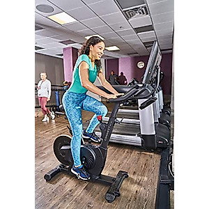 Echelon Smart Connect Fitness Bike, 30-Day Free Echelon Membership, Easy Storage, Small Spaces, Cushioned Seat, Solid Design, HIIT, Top Instructors, 32 Resistance Levels, Bluetooth, EX-7S
