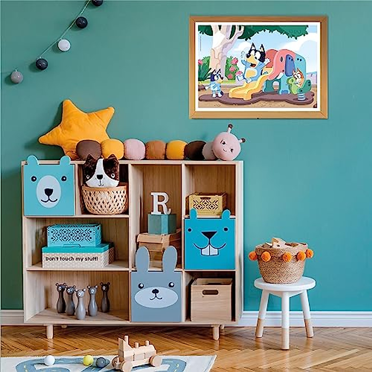 Clementoni - 27171 - Supercolor Puzzle Bluey - 104 Pieces - Jigsaw Puzzle for Kids Age 6 - Made in Italy