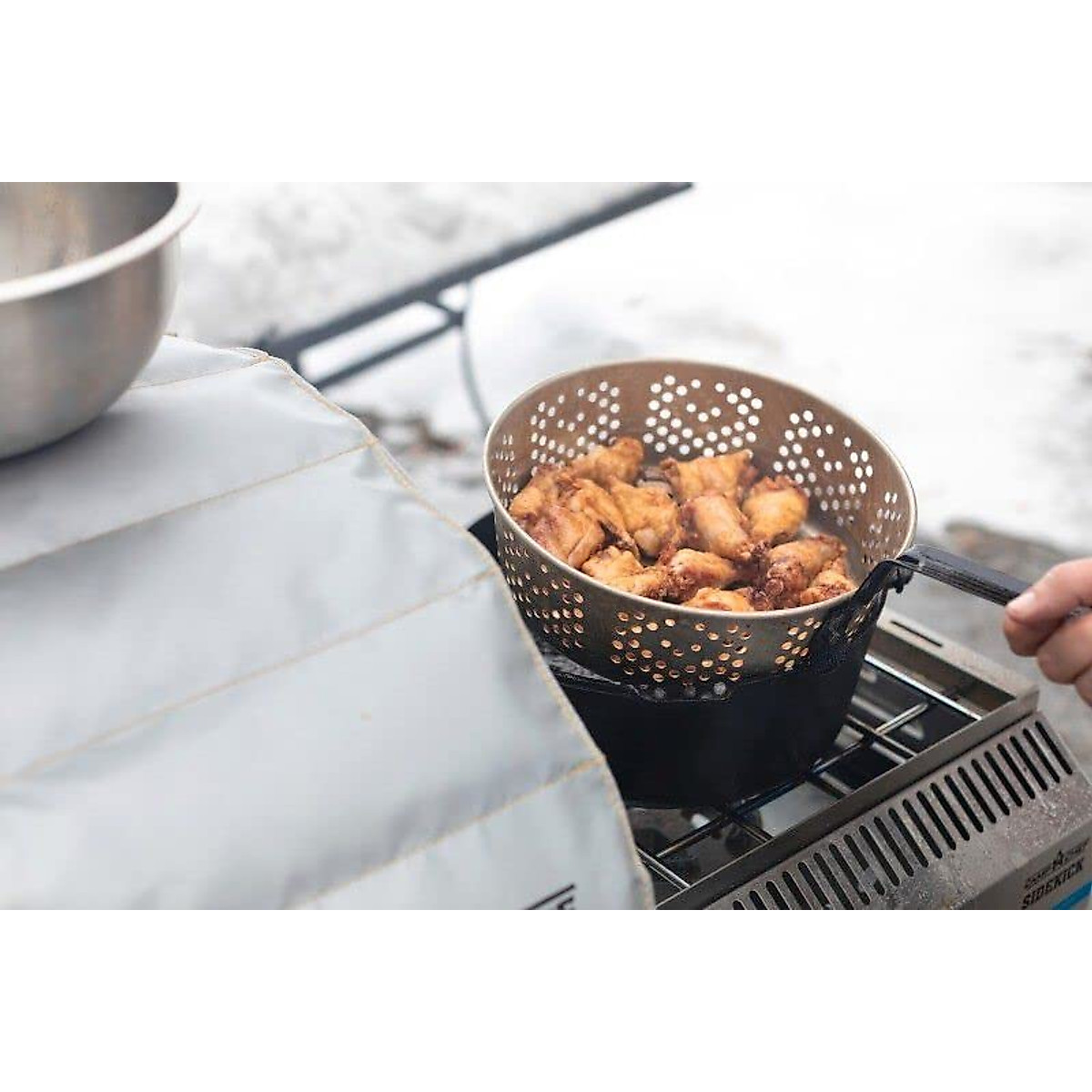 Camp Chef 7 Qt Seasoned Cast Iron Pot Set