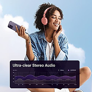 UGREEN Headphones Adapter for Apple, MFi Certified iPhone Lightning to 3.5mm Jack Converter for iPhone 12 Mini 12 Pro Max 11 Pro Max X XR XS, iPhone 7 7P 8 8P (Grey)