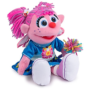 GUND Sesame Street Official Abby Cadabby Muppet Plush, Premium Plush Toy for Ages 1 & Up, Pink/Blue, 11”