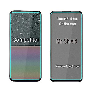 Mr.Shield [3-Pack] Designed For OnePlus (Nord N100) [Tempered Glass] Screen Protector [Japan Glass With 9H Hardness] with Lifetime Replacement