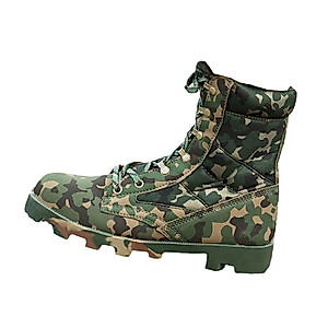 Men Jungle Tactical Military Boots, Combat Desert Boots, Camouflage Hiking Hunting Work Shoes