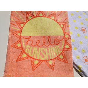 Celebrate Easter Together 2-Piece "Hello Sunshine" Kitchen Towel Set