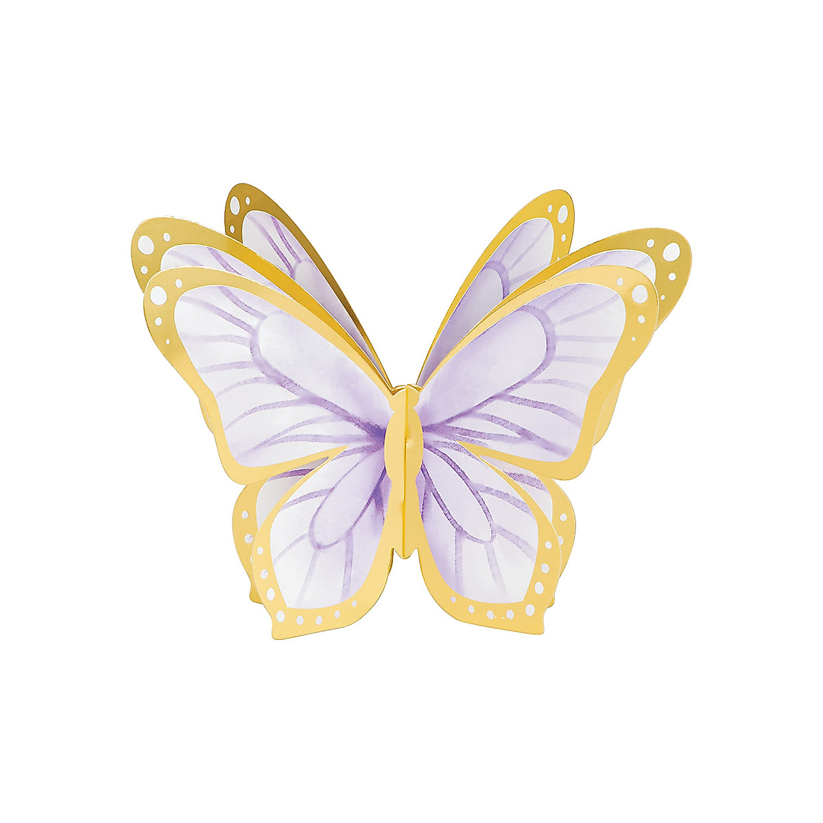 Golden Butterfly Centerpiece, 3 ct