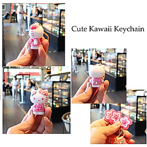 Cute Anime Keychains, Kawaii Keyring Merchandise, Gifts for Friends and Cute Anime Fans (A-1pcs)