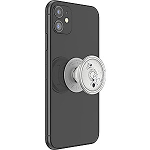 PopSockets Plant-Based Phone Grip with Expanding Kickstand, Eco-Friendly PopSockets for Phone -Translucent Space Walk