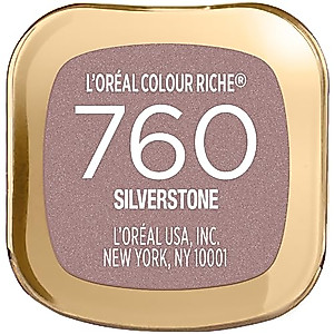 L’Oréal Paris Colour Riche Original Creamy, Hydrating Satin Lipstick with Argan Oil and Vitamin E, Silverstone , 1 Count