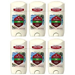 Old Spice Antiperspirant and Deodorant for Men Fiji with Palm Tree Scent 2.6 Oz (Pack of 6)