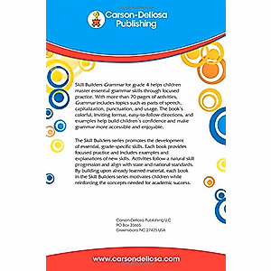 Grammar, Grade 4 (Skill Builders)
