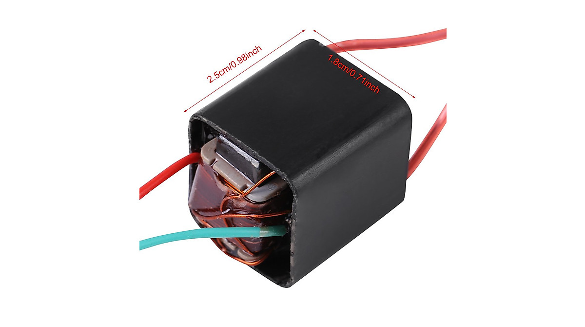 Miniature DC 3.6~6V to 20KV High Voltage Transformer Boost Step up ...