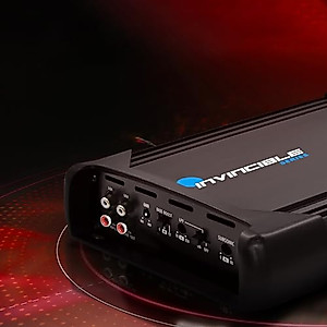 Pyle 9” Class AB Mosfet Amplifier - Invincible Series Monoblock Amp, 1 Channel 2000 Watts Max, Mosfet PWM Power Supply, High-Current Dual Discrete Drive Stages, Advanced Protection Circuitry
