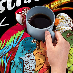 Bird Blanket Birds Gift for Kids,Easily Distracted by Birds Print Blankets,Soft Flannel Bed Throws Lightweight Cozy Fluffy Plush Decorative Quilts,50 x 40 in S Size