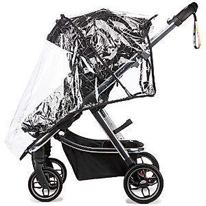 Diono Excurze Luxe Baby, Infant, Toddler Stroller, Perfect City Travel System Stroller and Car Seat Compatible, Adaptors Included Compact Fold, Narrow Ride, XL Storage Basket, Black Platinum