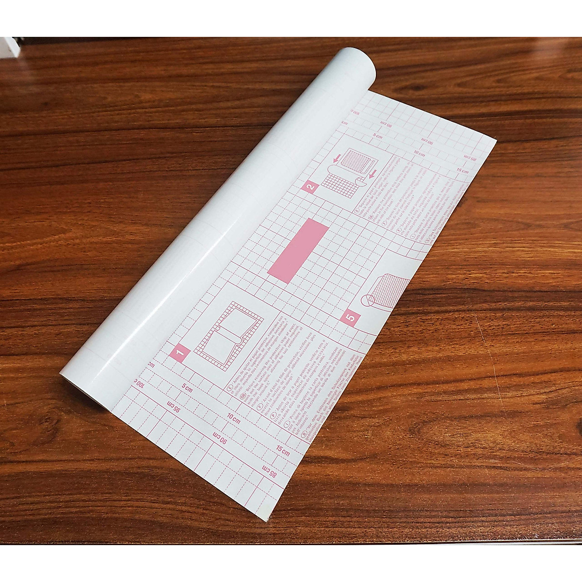 Clear Glossy Self Adhesive Film Covering Removable Protective Film Contact Paper Shelf Drawer Liner Transfer Tape Roll 17.7" x 9.8'