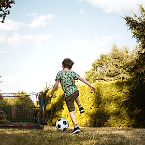 ChamGoal Portable Soccer Goal Net for Backyard,Sports Net Instant Portable Collapsible Soccer Net, All Ages & Skill Level&Anywhere,for Training & Scrimmages,1 Goal + 1 Carry Bag(12X6 FT)