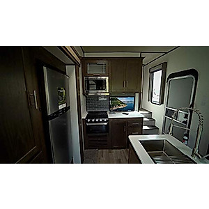 FREE SIGNAL TV Transit 28" 12 Volt DC Powered LED Flat Screen HDTV for RV Camper and Mobile Use