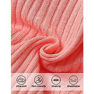 SAPGEJJDJFGE Newborn Baby Girl Clothes Infant Summer Outfits Leopard Heart Ribbed Sleeveless Top + Ruffle Shorts Set 2Pcs (Pink A, 0-3 Months)