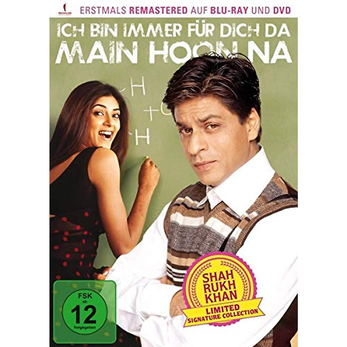 Ich bin immer für dich da – Main Hoon Na (Shah Rukh Khan Signature Collection) (limitiert) (+ DVD) [Blu-ray] [2004]