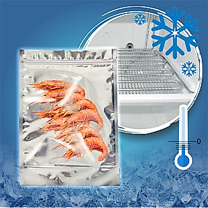 SARKA 30 Food Storage 1 Gallon Mylar Bags- Long Term and Extra Thick Baggies- Resealable Food, Jewelry, Accessories Bags- 14"L x 10"W x 2"H