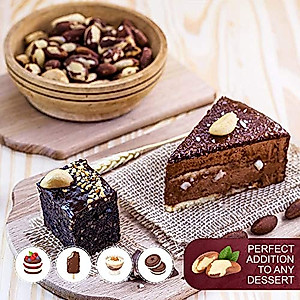 Raw Brazil Nuts - 5 Pounds, Natural, Unsalted, Shelled, No Preservatives, Kosher Certified- Natural, Fresh, Healthy Diet Snacks for Kids and Adults-by We Got Nuts