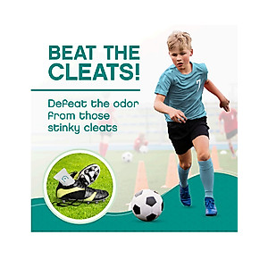 Fresh Nest Shoe Deodorizer (2-Pack) - Odor Eliminator, Freshener for Sneakers, Gym Bags, and Lockers