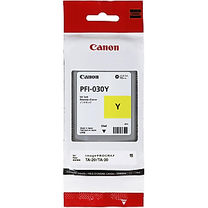Canon PFI-030 Pigment Ink Tank Kit for Select imagePROGRAF PRO Series, Includes Matte Black/Black/Magenta/Cyan/Yellow