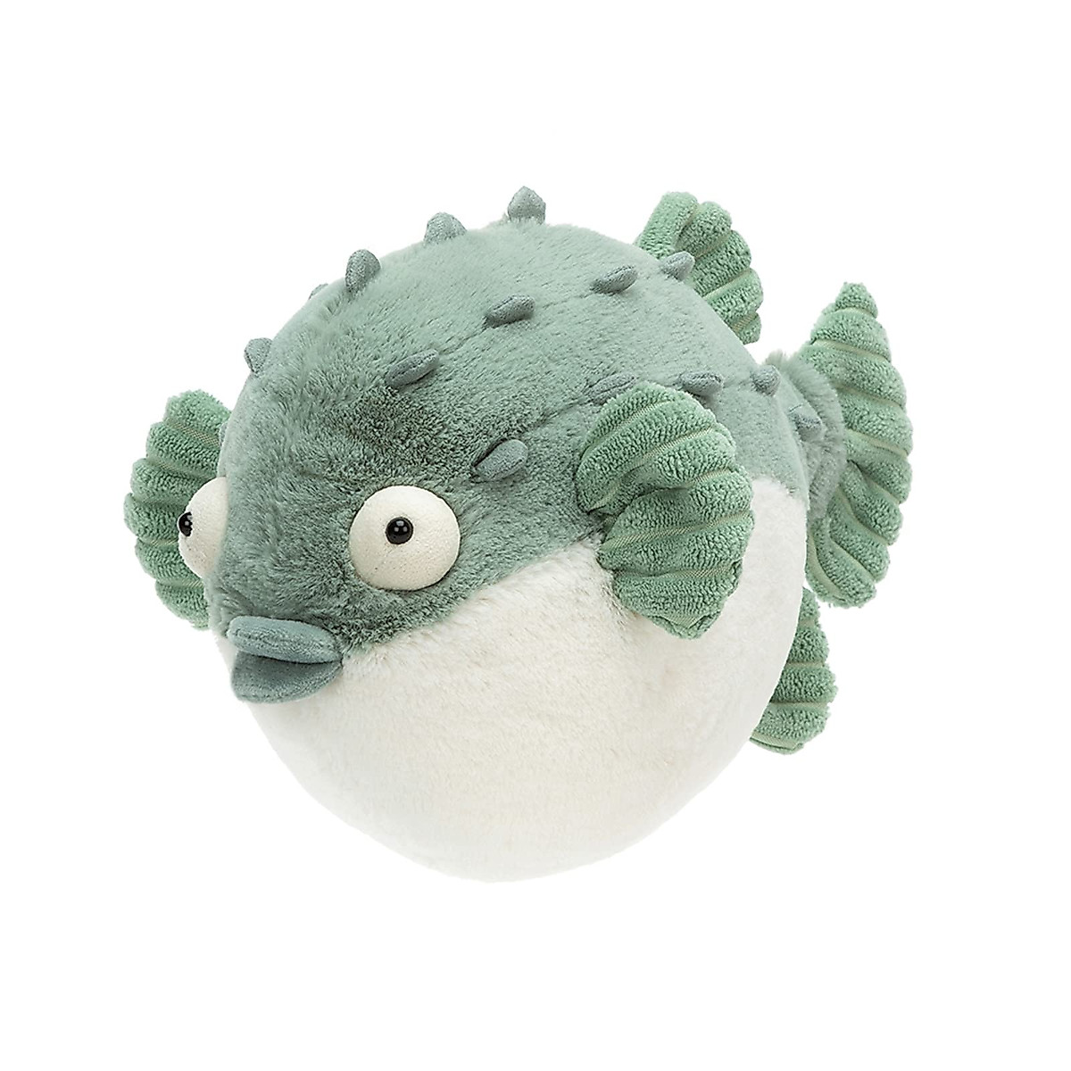 Jellycat Pacey Pufferfish Stuffed Animal, 7 inches | Ocean & Sea Plush Toy | Classic Children's Gift
