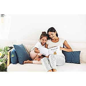 SweetChild First 5 Years Gender Neutral Keepsake Baby Book Memory Journal Scrapbook for New & Experienced Moms, Beautiful Windowed Gift Box, 96 Thick Pages to Track Special Moments, Baby Shower Gifts