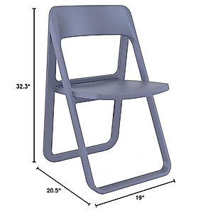 Compamia Dream Folding Outdoor Chair Dark Gray