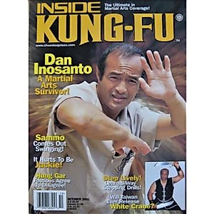 October 2001 Inside Kung Fu Magazine Dan Inosanto Sammo Hung