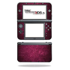 MightySkins Skin Compatible with Nintendo New 3DS XL (2015) - Pink Gravel | Protective, Durable, and Unique Vinyl Decal wrap Cover | Easy to Apply, Remove, and Change Styles | Made in The USA