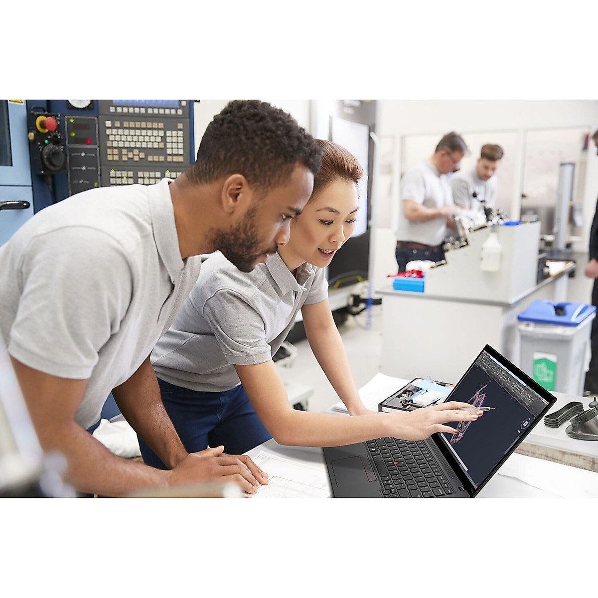 LENOVO ThinkPad P14s Gen 3 Mobile Workstation, 14" FHD+ Touchscreen, Intel i7-1260P, 32GB RAM, 1TB SSD, IR Camera, HDMI, Backlit Keyboard, Fingerprint Reader, Wi-Fi 6, Winodws 11 Pro