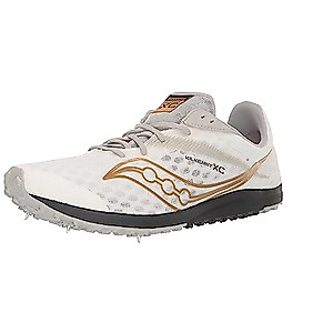 Saucony Womens Kilkenny Xc9 (Spike) Footwear, White, 7 US