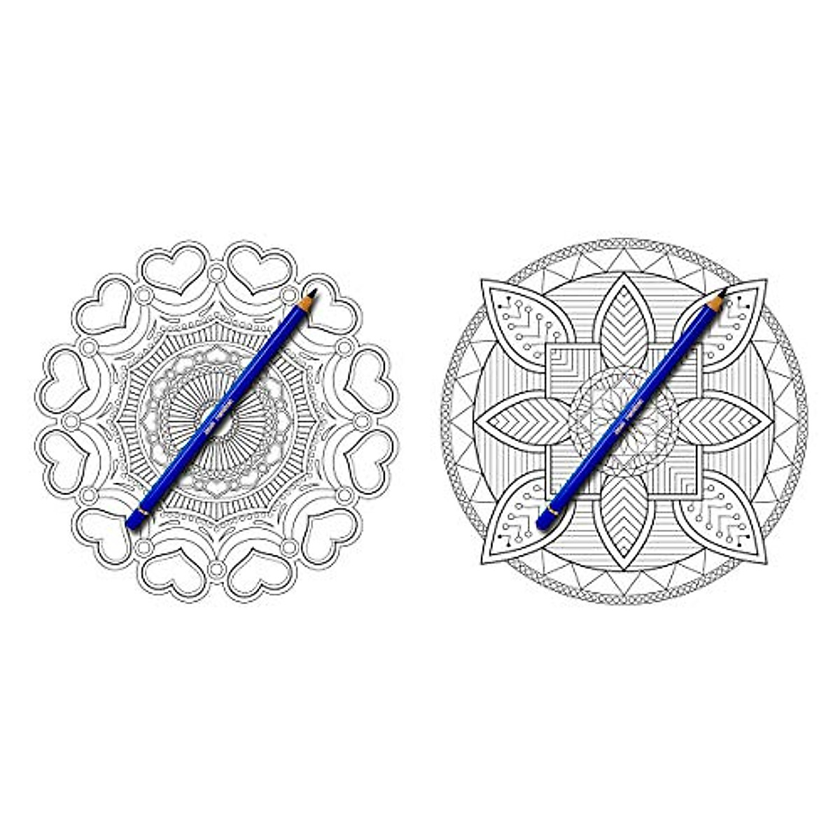 The Art of Mandala 2: Adult Coloring Book Featuring Calming Mandalas designed to relax and calm