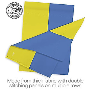 Ukraine Garden Flag Wall Tapestry Home Decor Bandera de Support Stand with Ucrania Banner Small House Decoration Lawn Yard Sign Ukrainian Gift Made In USA