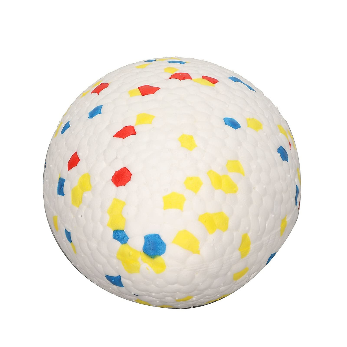 Keebgyy Dog Color Rugby Toy, Bite Resistant Teeth Grinding Balls Toy, High Bouncing Power Interactive Floating Dog Chew Toy Balls, Durable Dog Toys Rugby Shape for Dogs, for Medium Large Dogs