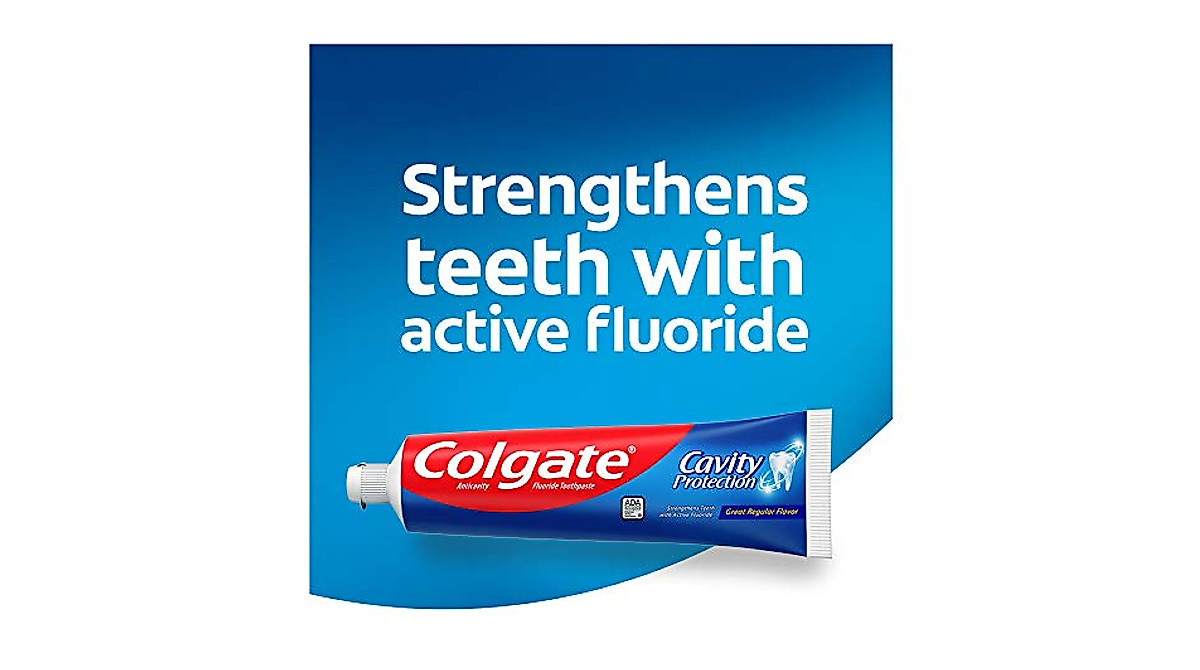 Colgate Cavity Protection Toothpaste – Fluoride & Fresh Mint, 6 Pack