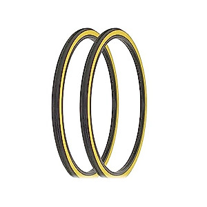 CYCLEZ 26" x 1 3/8 Bicycle Tire Kit Classic Black/Gumwall Style, Includes 2X Inner Tubes and 2X Premium Tire Lever Tools Replacement Kit for Road or Touring Bicycles