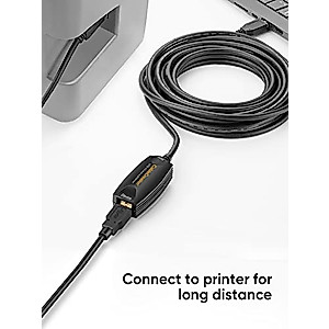 CableCreation Active USB 3.0 Extension Cable 16.4 FT, USB 3.0 Extender Male to Female Cord with Signal Booster, Compatible with Oculus Quest 2, and Rift Sensor, Steam VR, Gaming PC, 5 Meters