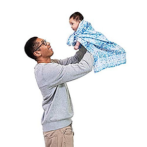 aden + anais Essentials Superman Dream Blanket, Muslin Baby Blankets for Girls & Boys, Ideal Lightweight Newborn Nursery & Crib Blanket, Unisex ToddlervBedding, Shower & Registry Gift, Superman