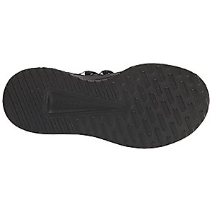 adidas mens Lite Racer Adapt 5.0 Running Shoe, Black/Black/Grey (Wide), 11.5 Wide US