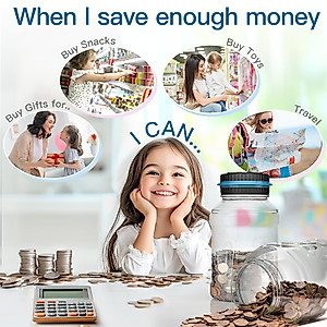 Lefree Big Piggy Bank, Digital Counting Coin Bank,Money Saving Jar,Gift,Powered by 2AAA Battery (Not Included)…