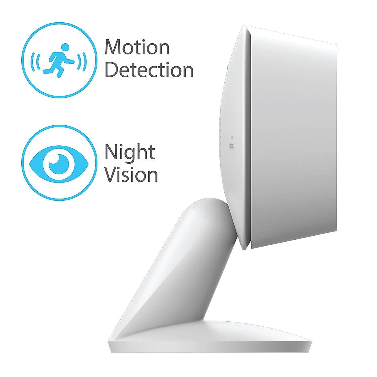 OSI Smart Security Mini Camera Indoor 1080P HD,WiFi Cameras,Home Security Cameras, AI Human Detection,Two-Way Audio,Night Vision,Compatible with Alexa, Google,32GB SD Card Included & Cloud Storage