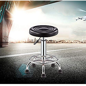 5PCS Low Profile Bell Glides 2" Replacement Office Desk Chair or Stool Swivel Caster Wheels,Easy Conversion from Wheeled Casters to Stationary Feet to Protect Wood or Hardwood Floor