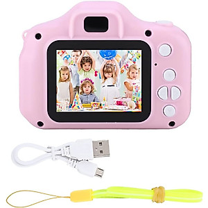 Digital Cameras for Photography Kids Full HD Camera,X2 Mini Portable 2.0 Inch IPS Color Screen Children's Digital Camera HD 1080P Camera,Digital Zoom,Shock Proof, Photo Video Camera,Kids Digital Camer