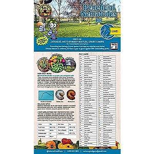 Natures Good Guys Beneficial nematodes Heterorhabditis bacteriophora 5 Million