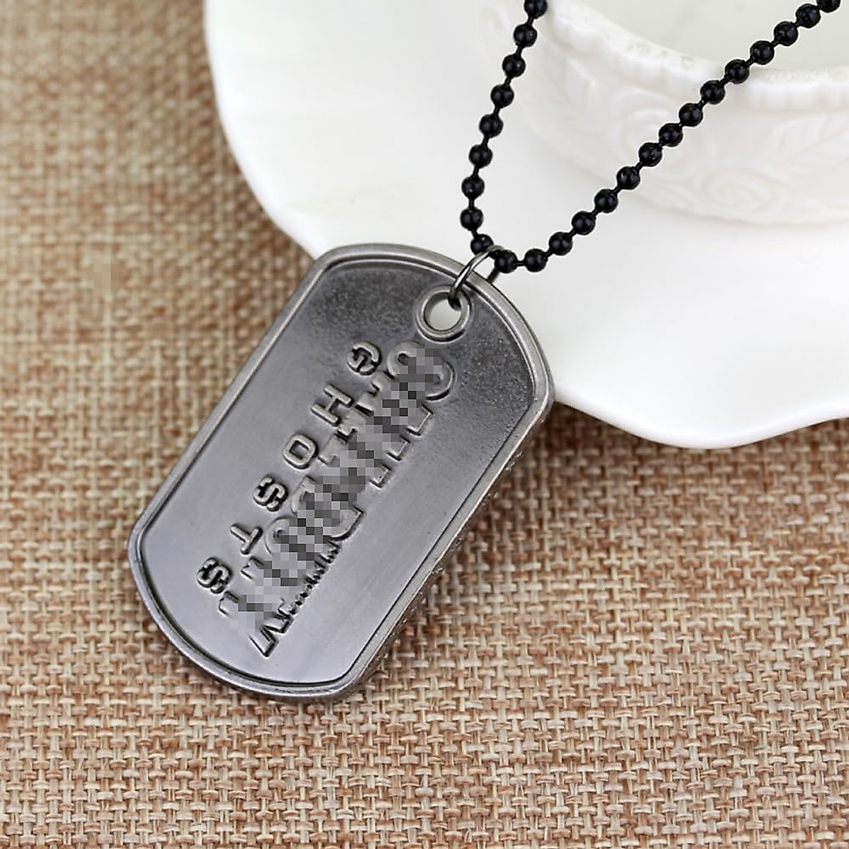 IMIKE Cod Necklace PS4 Games Limited Edition Cod Ghosts Pendant Punk Rock Accessories Cod Pendant Necklace for Men Women